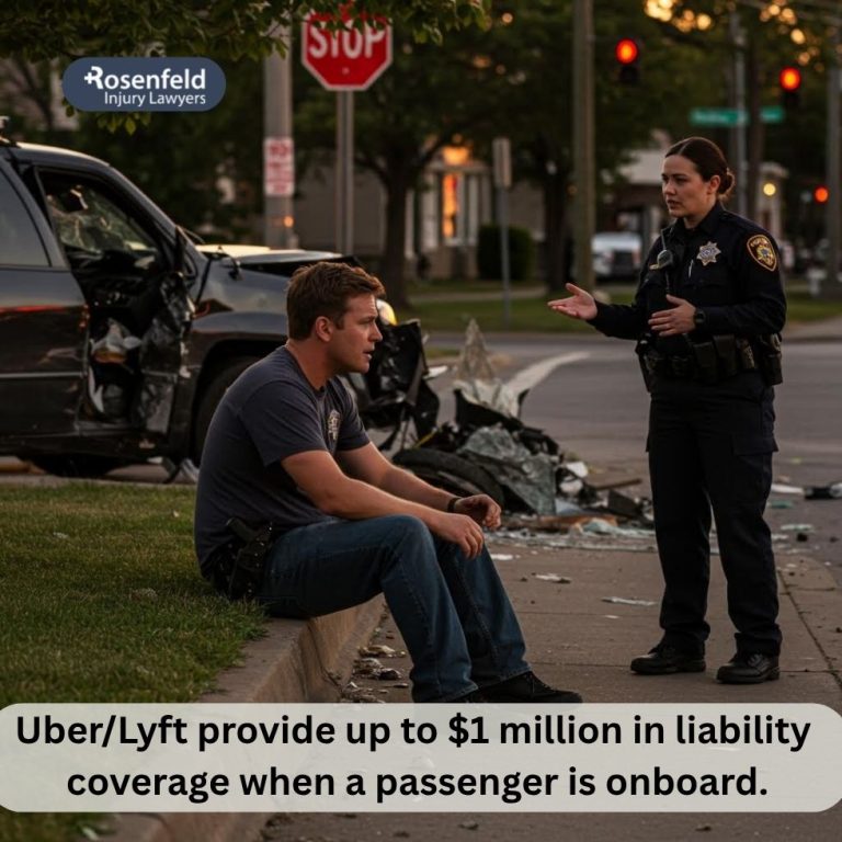 Waukegan Rideshare Accident Lawyer | Rosenfeld Injury Lawyers